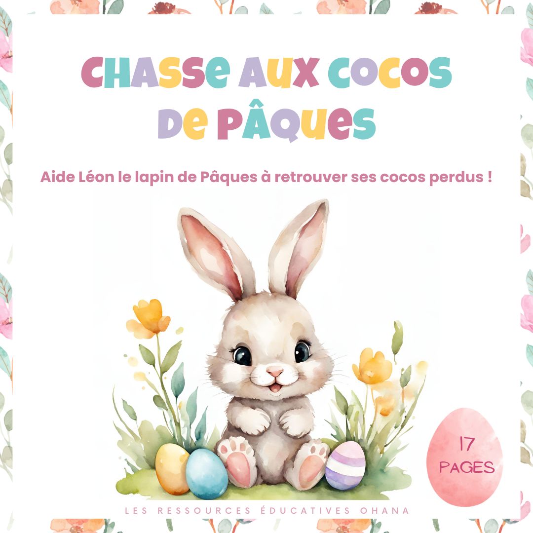 Chasse aux cocos de Pâques - Ressources Ohana